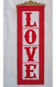 LOVE Wall Hanging - Janine Babich Designs